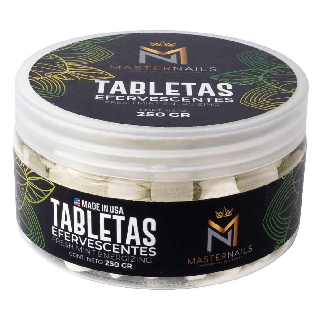Tabletas efervescentes Fresh Mint Master Nails