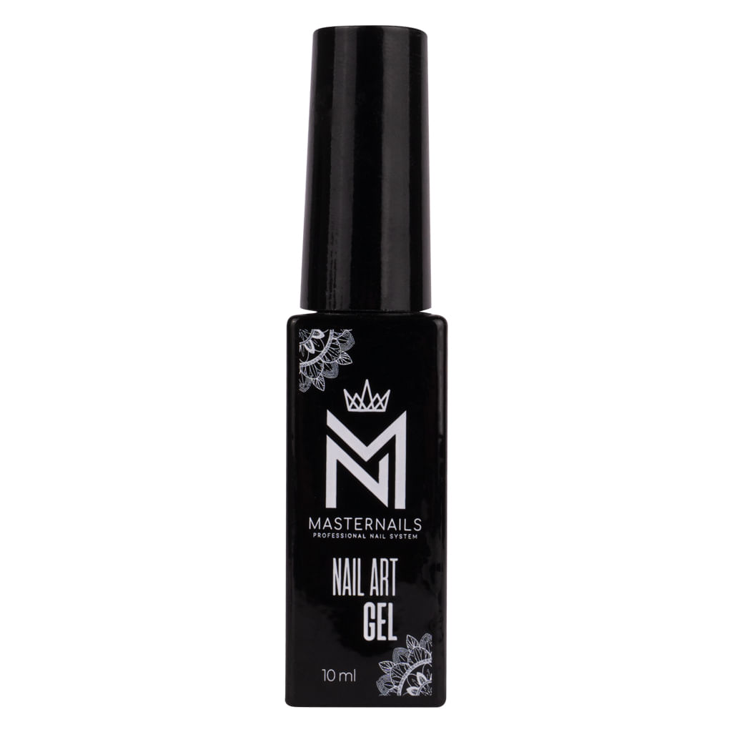 Esmalte en Gel Punta Fina Negro Master Nails