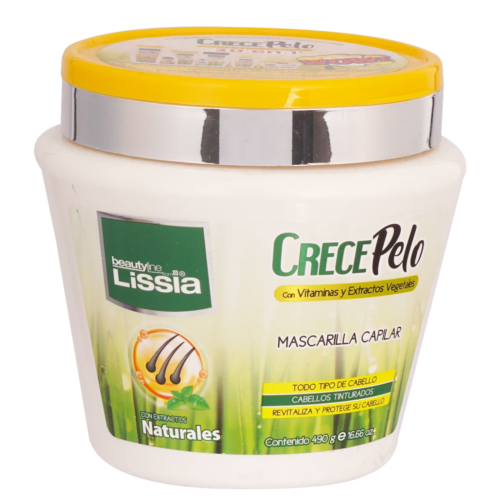 Mascarilla capilar crece pelo Lissia de 490 ml