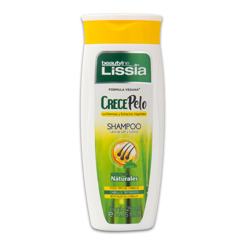 Shampoo crece pelo Lissia de 425 ml - Dipaso | Tienda de Belleza Nº1 en ...