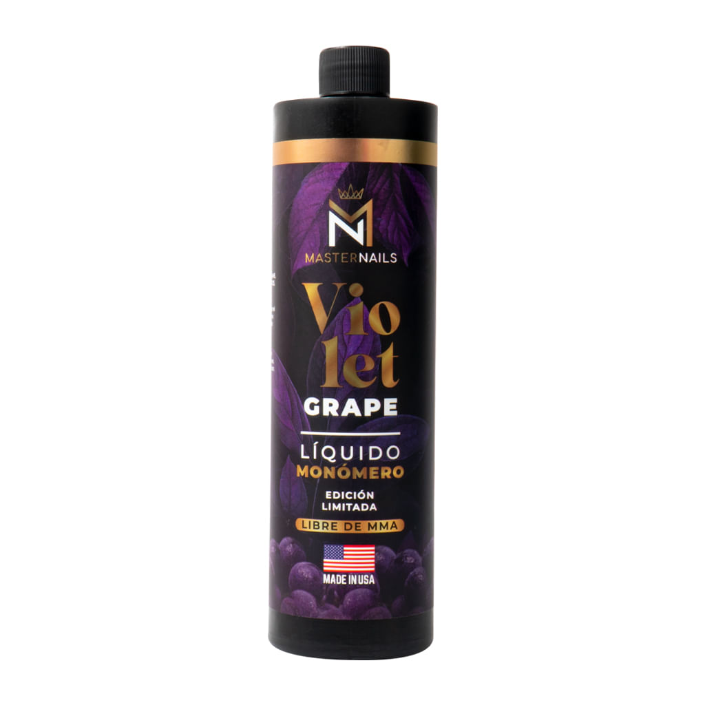 Mónomero violet grape Master Nails de 16 oz - Dipaso