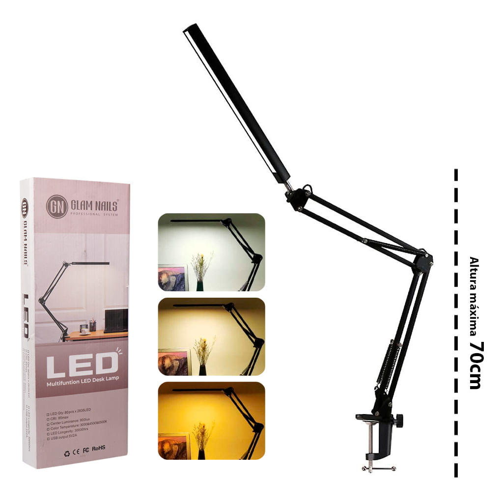 Lámpara Led Para Escritorio Glam Nails