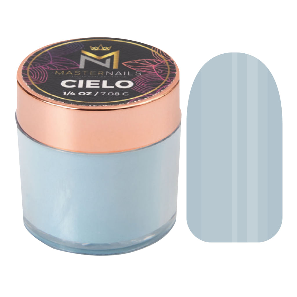 Polvo acrílico cielo Master nails
