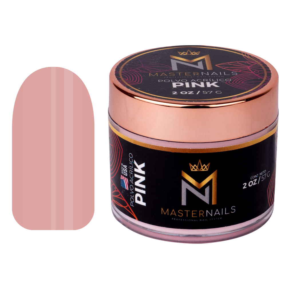 Polvo acrílico pink Master nails 2oz - Dipaso | Tienda de Belleza Nº1 ...