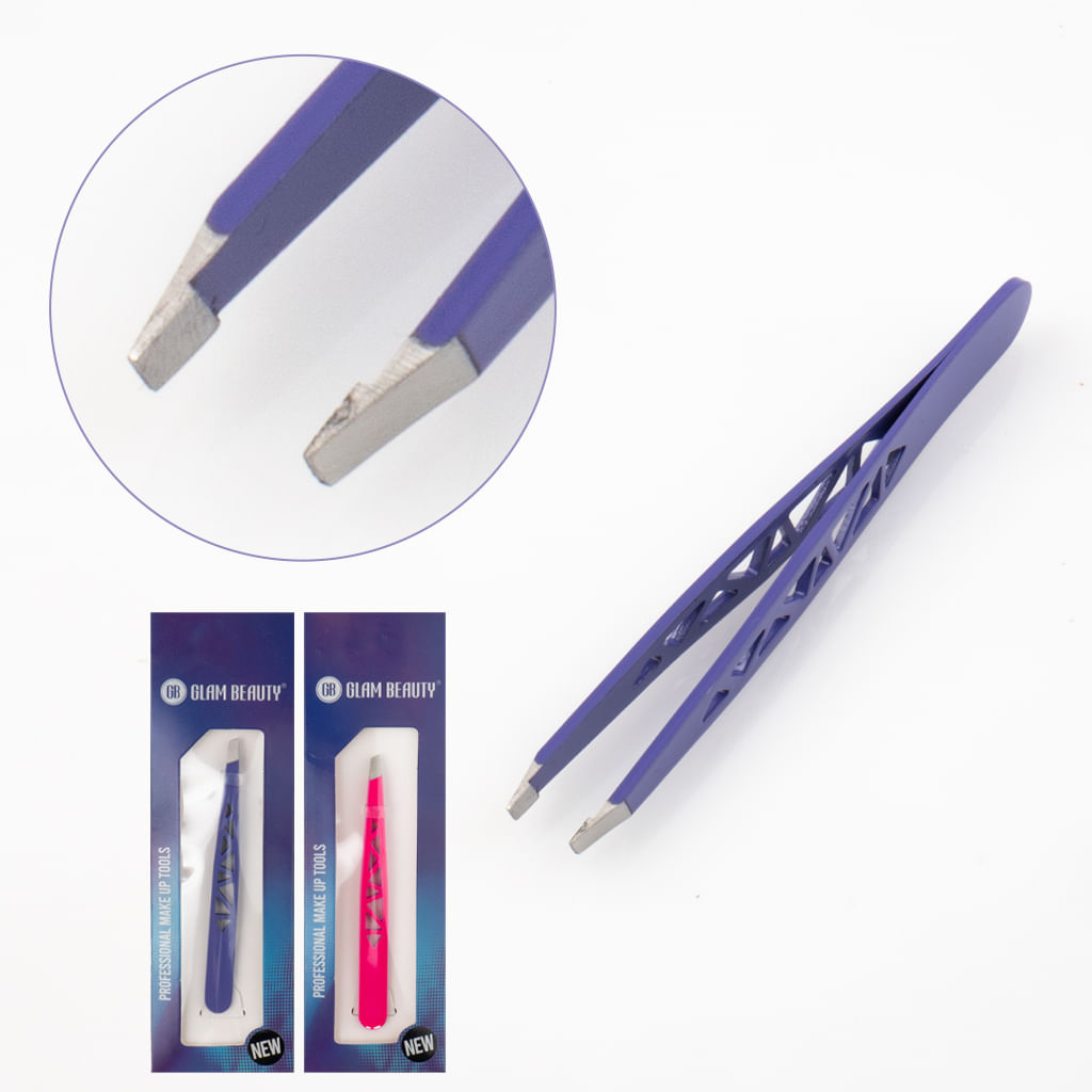 Pinza para cejas Glam beauty