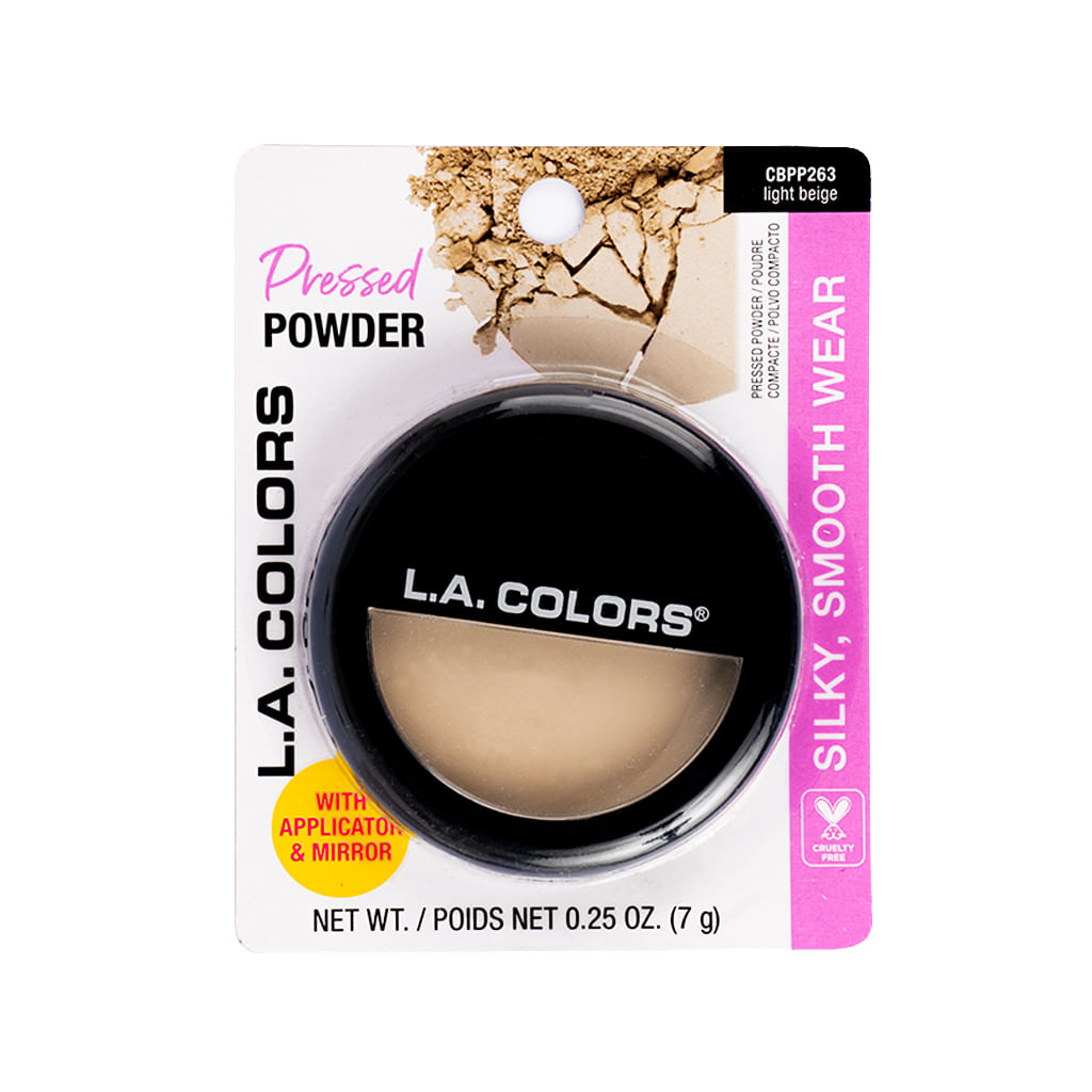 Polvo Light beige 263C LA Colors - Dipaso | Tienda de Belleza Nº1 en ...