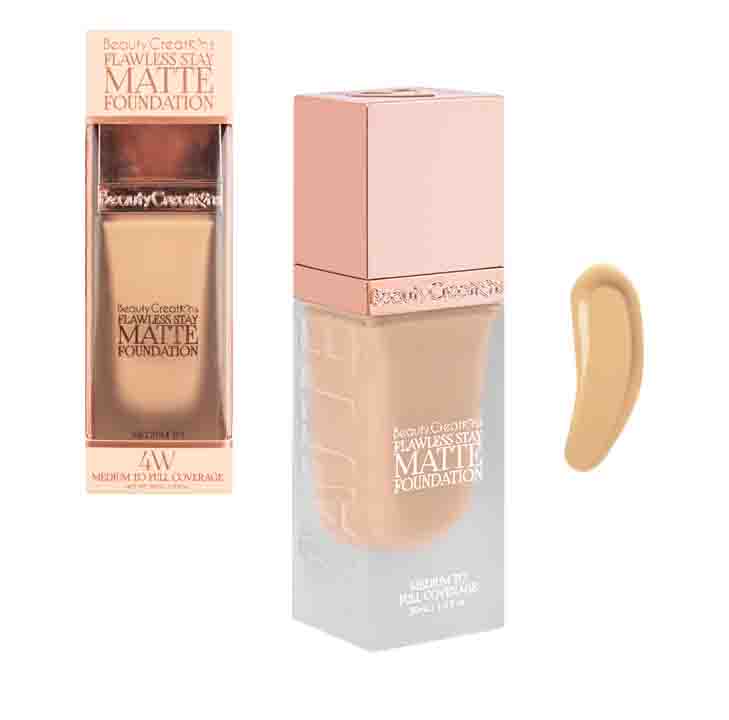 Base Matte Liquida Tono 4W Flawless Stay BEAUTY CREATIONS - Dipaso